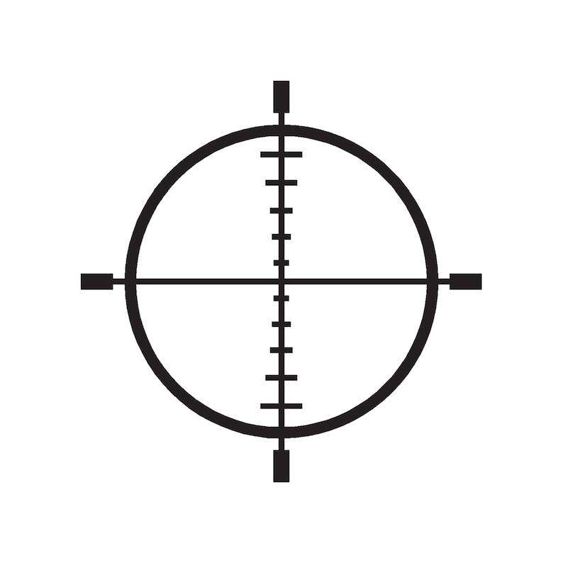 Target Crosshair Vinyl Decal Sticker 3 Sizes 9 Solid | Etsy