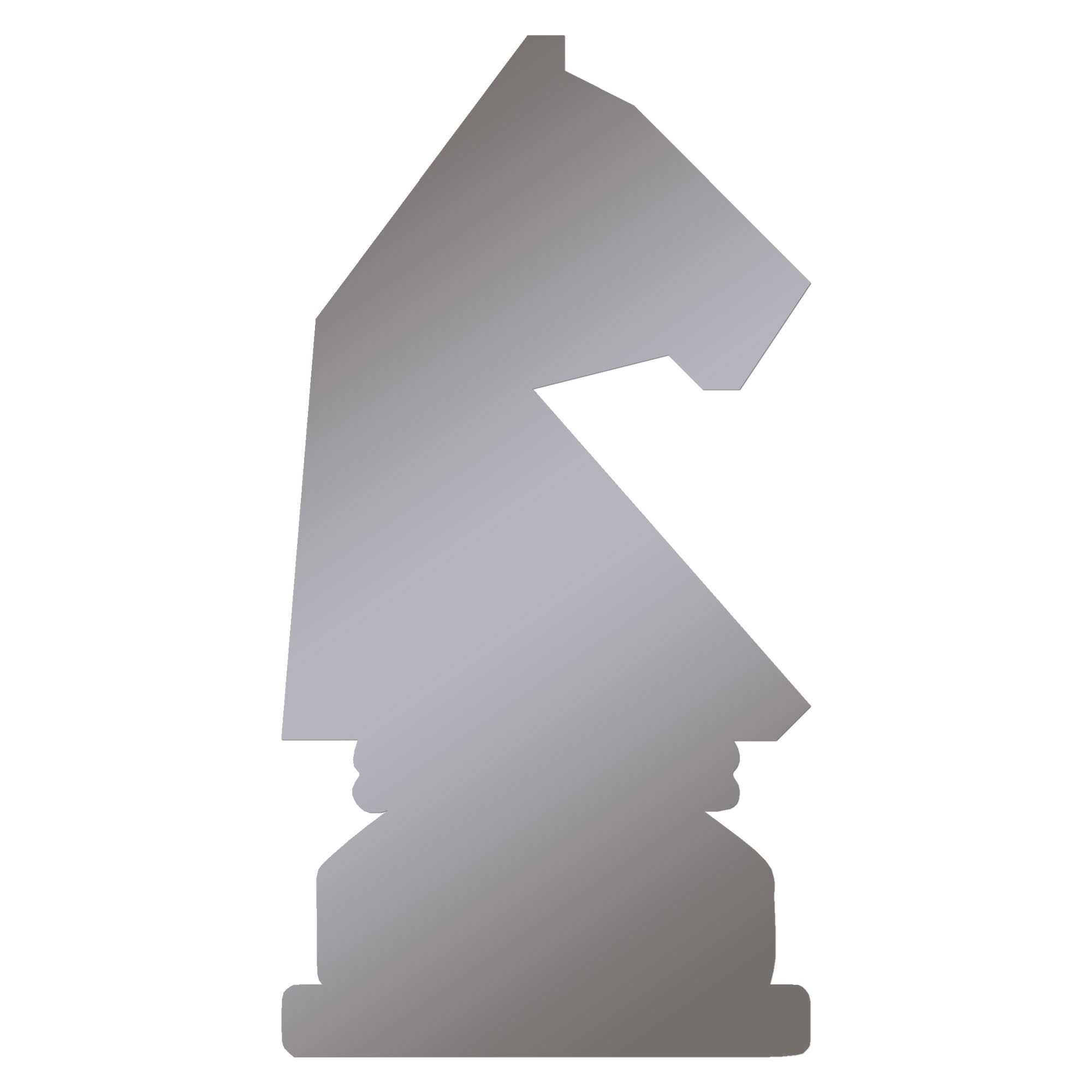 Chess Piece Knight Horsie Vinyl Decal Sticker 3 Sizes 9 | Etsy