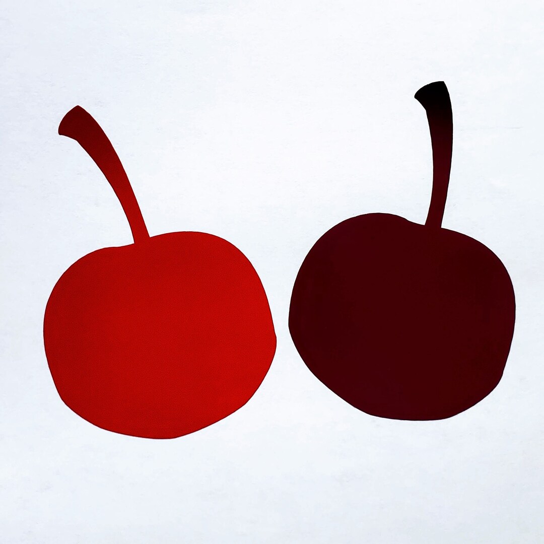 Cherry / Cherries Vinyl Decal Red- FREE Shipping Car Window Decal ...