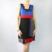 Mondrian Cotton Dress Patchwork of Colors - Etsy