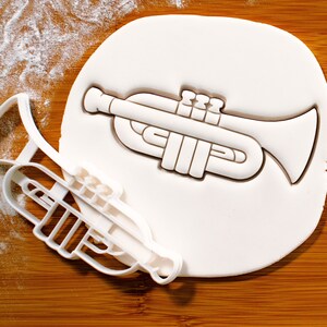 Trumpet Cookie Cutter Music Instrument - Etsy