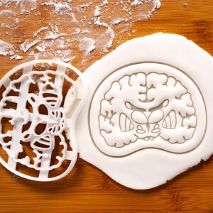 Brain Coronal Section Cookie Cutter Bakerlogy Biscuit Neuroimaging ...