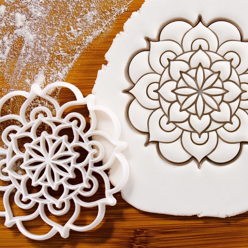 Mandala 1 Cookie Cutter Geometric Symbolic Representation of | Etsy