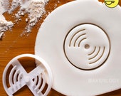 Vinyl Disc Cookie Cutter Bakerlogy Biscuit Cutters Record | Etsy