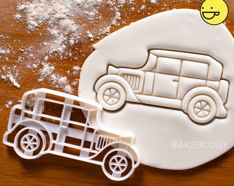 Vintage Car Cookie Cutter - Etsy