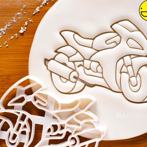 Motorbike Rider Cookie Cutter Motorcycle Riders Themed - Etsy