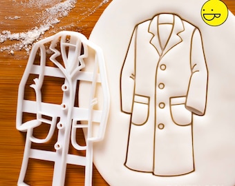 Lab Coat Cookie Cutter - Etsy