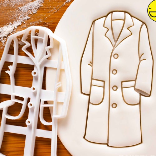Lab Coat Cookie Cutter Professional Medical White Laboratory - Etsy