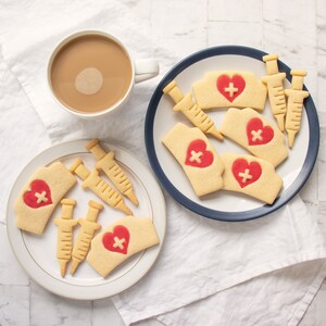 Syringe Cookie Cutters & Others, Biscuit Biscuits Gifts for Nursing ...