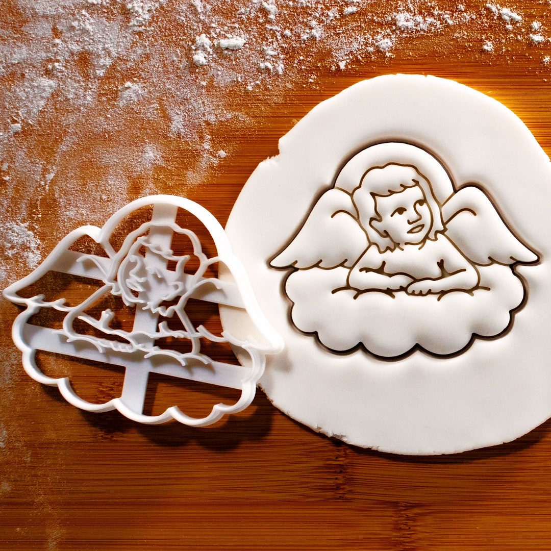Cherub Angel Cookie Cutter - Add Heavenly Elegance to Your Baking ...
