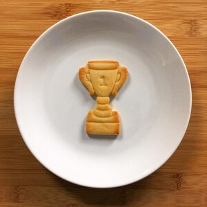 Trophy Cookie Cutter | Cutters Also Suitable for Biscuit Fondant Craft ...