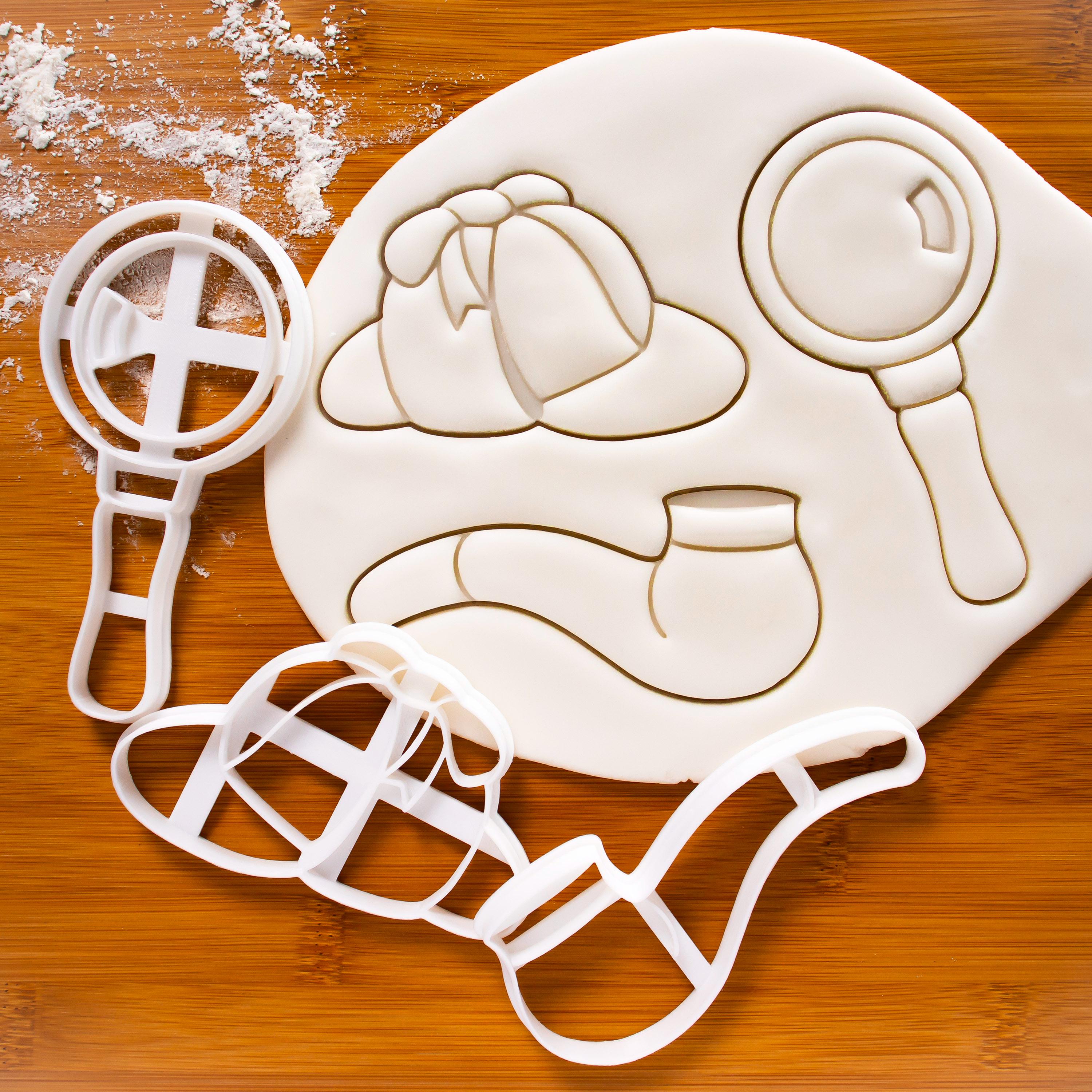 Sherlock Holmes Deerstalker Cookie Cutter – Detective Hat Shape for ...