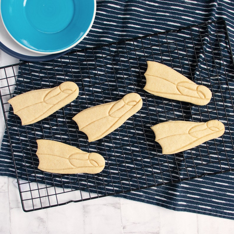 Scuba Flippers Cookie Cutter Diver Cutters Also Suitable for - Etsy