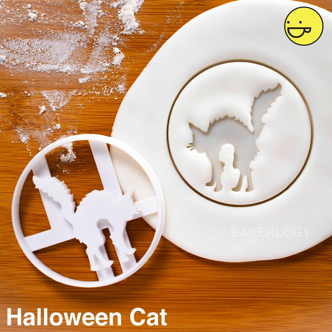 Halloween Cat Cookie Cutter Biscuits Cutters Purrfect One of a Kind ...