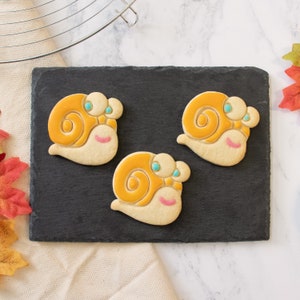 Snail Cookie Cutter | Cute Snails Pets Forest Garden Theme Biscuit ...