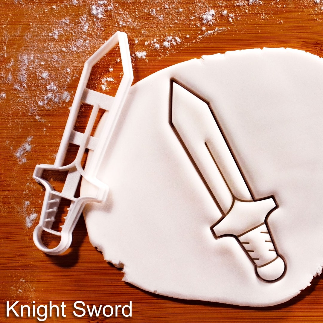Knight Sword Cookie Cutter Add Medieval Adventure to Your Baking - Etsy