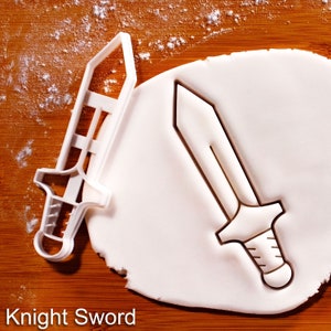 Knight Sword Cookie Cutter – Perfect for Medieval and Fantasy-themed ...