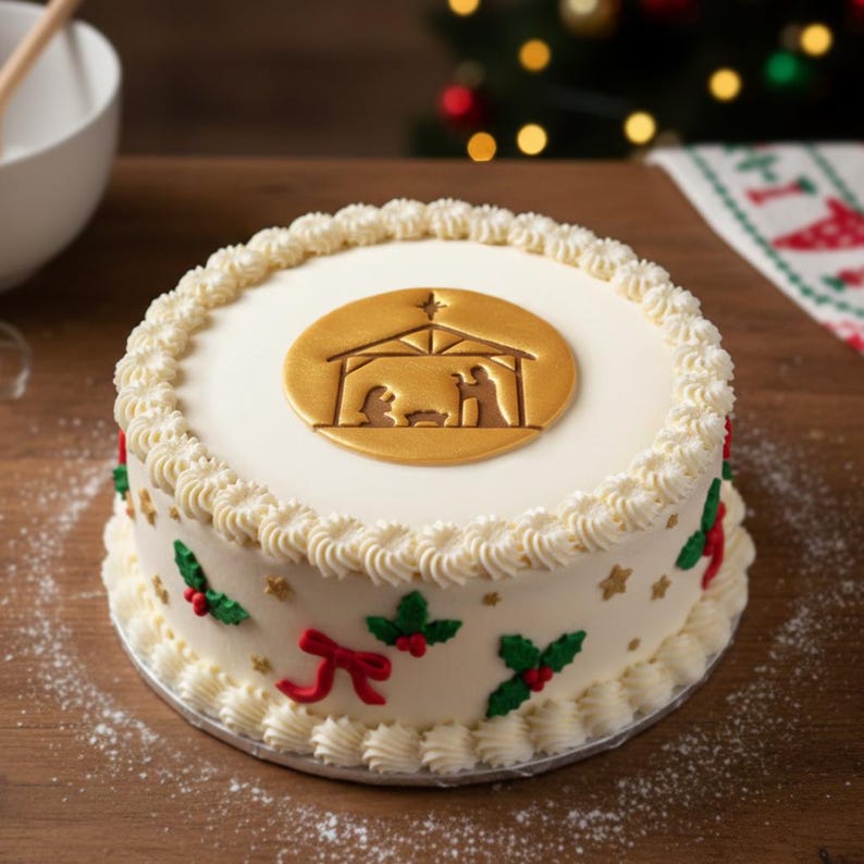 Nativity Scene Cookie Cutter: Holy Night Christmas Baking - Etsy
