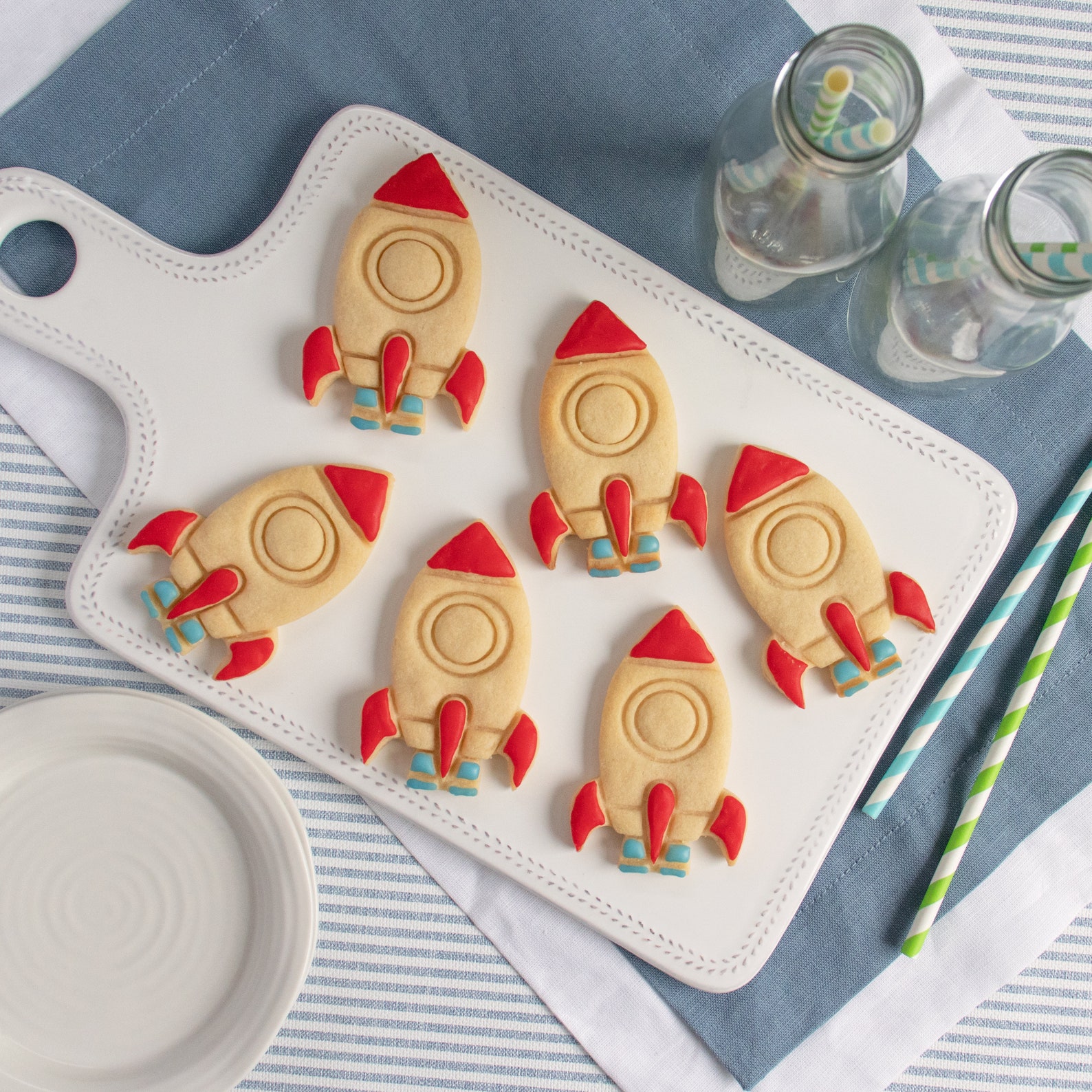 Planet Earth & Other Space Themed Cookies Cutters Biscuits - Etsy