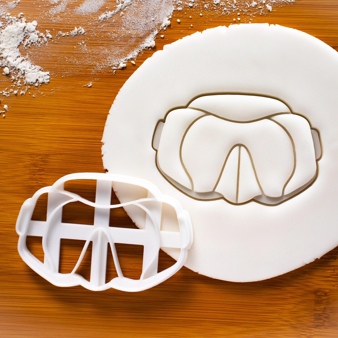 Scuba Goggles Cookie Cutter - Diver Theme Cutters Also Suitable for ...