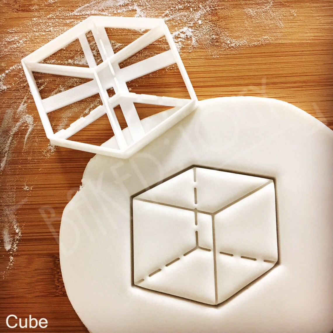 Cylinder cookie cutter Geometry biscuit cutter mathematics | Etsy