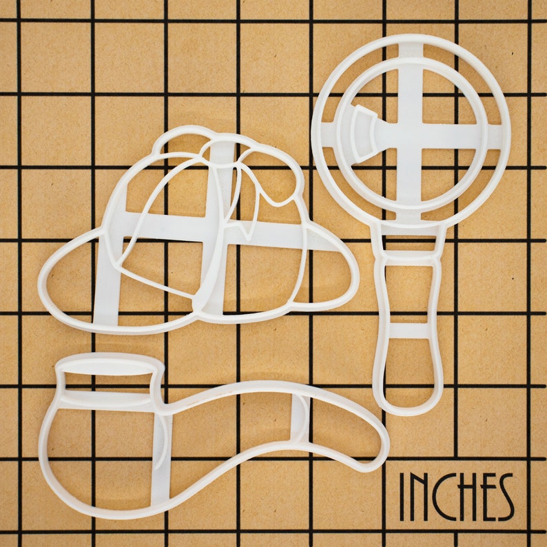 Sherlock Holmes Deerstalker Cookie Cutter – Detective Hat Shape for ...