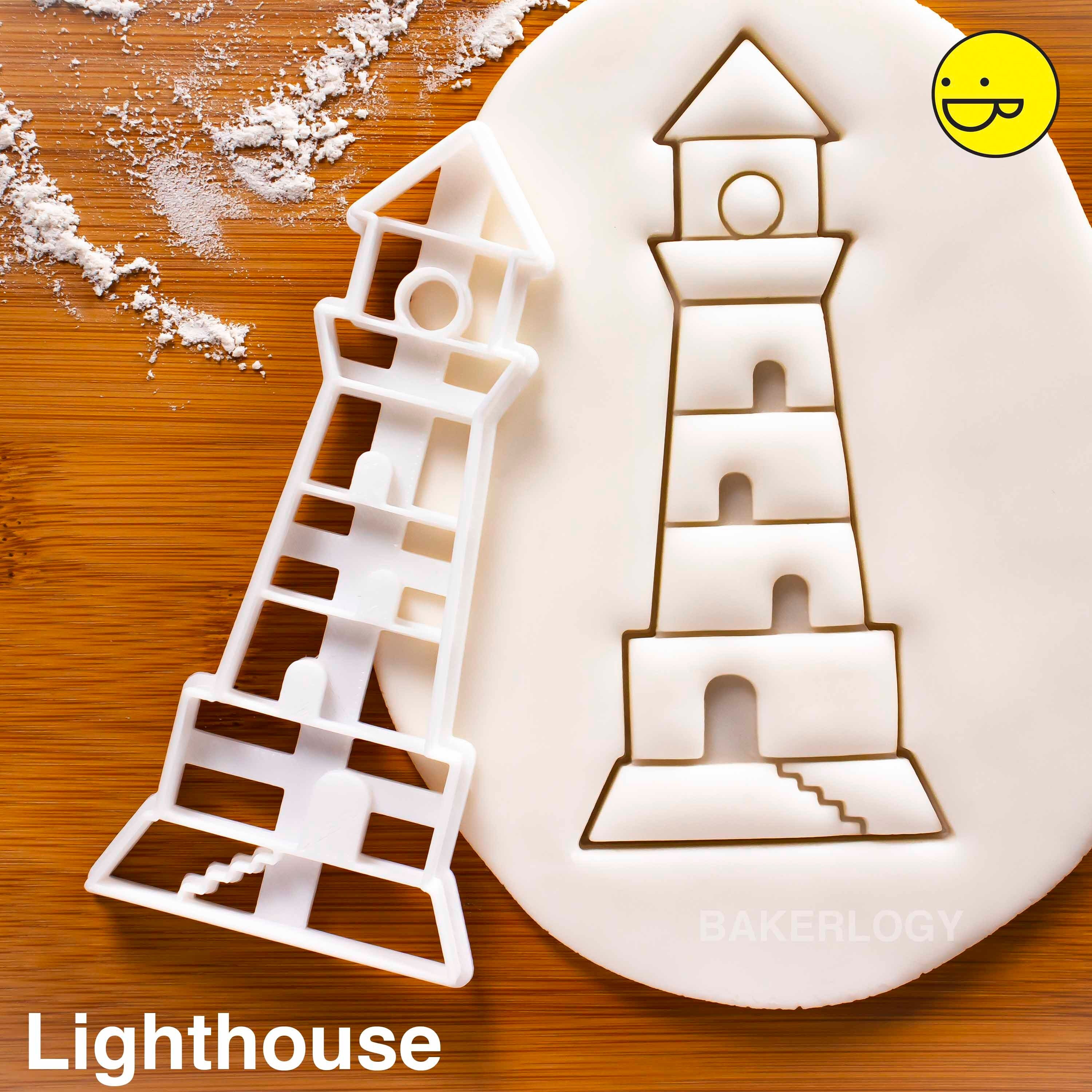 Lighthouse Cookie Cutter Nautical Beach Sea Light House Bon - Etsy UK