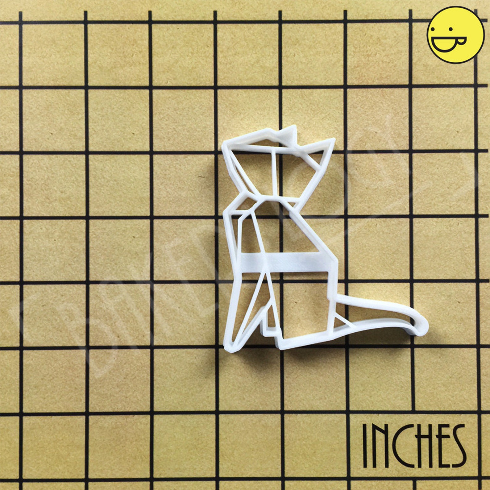 Origami Cat Cookie Cutter Biscuit Cutter Feline Cats | Etsy