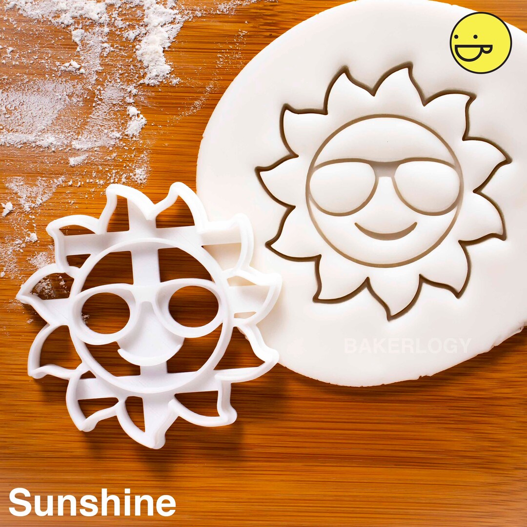 Sunshine Cookie Cutter Sun Biscuit Cutter Sunny Design - Etsy