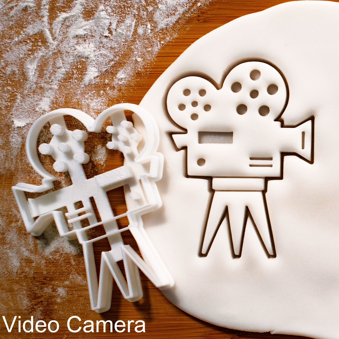 Classic Video Camera Cookie Cutter Biscuit Cutters One of a - Etsy