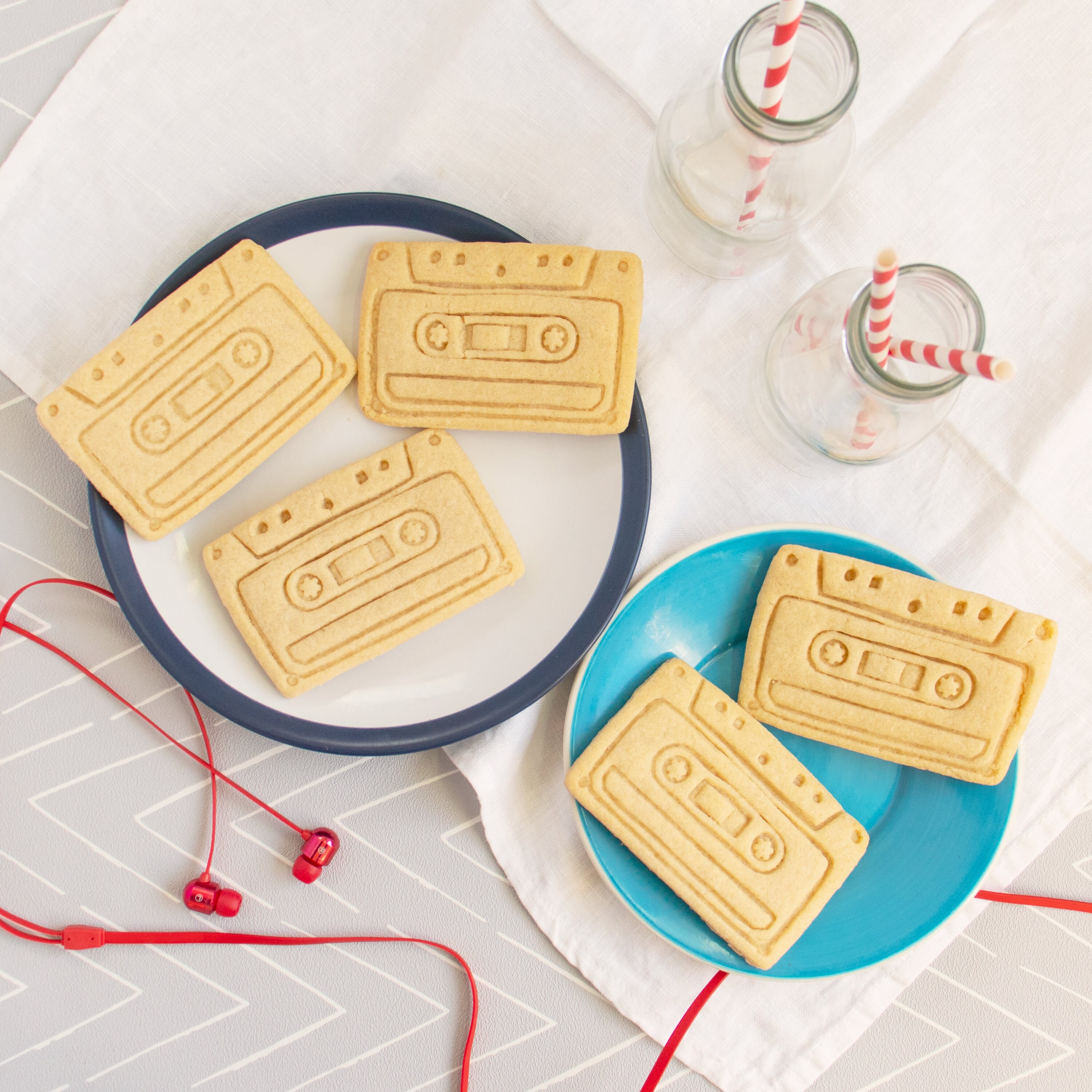 Classic Retro Cassette Tape Cookie Cutter | Biscuit Cutter | One of a ...