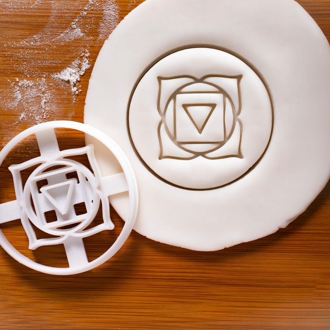 Muladhara Cookie Cutter: Root Chakra Symbol for Yoga & Meditation - Etsy