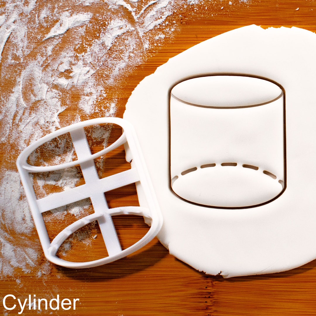 Cylinder Cookie Cutter Geometry Biscuit Cutter Mathematics - Etsy