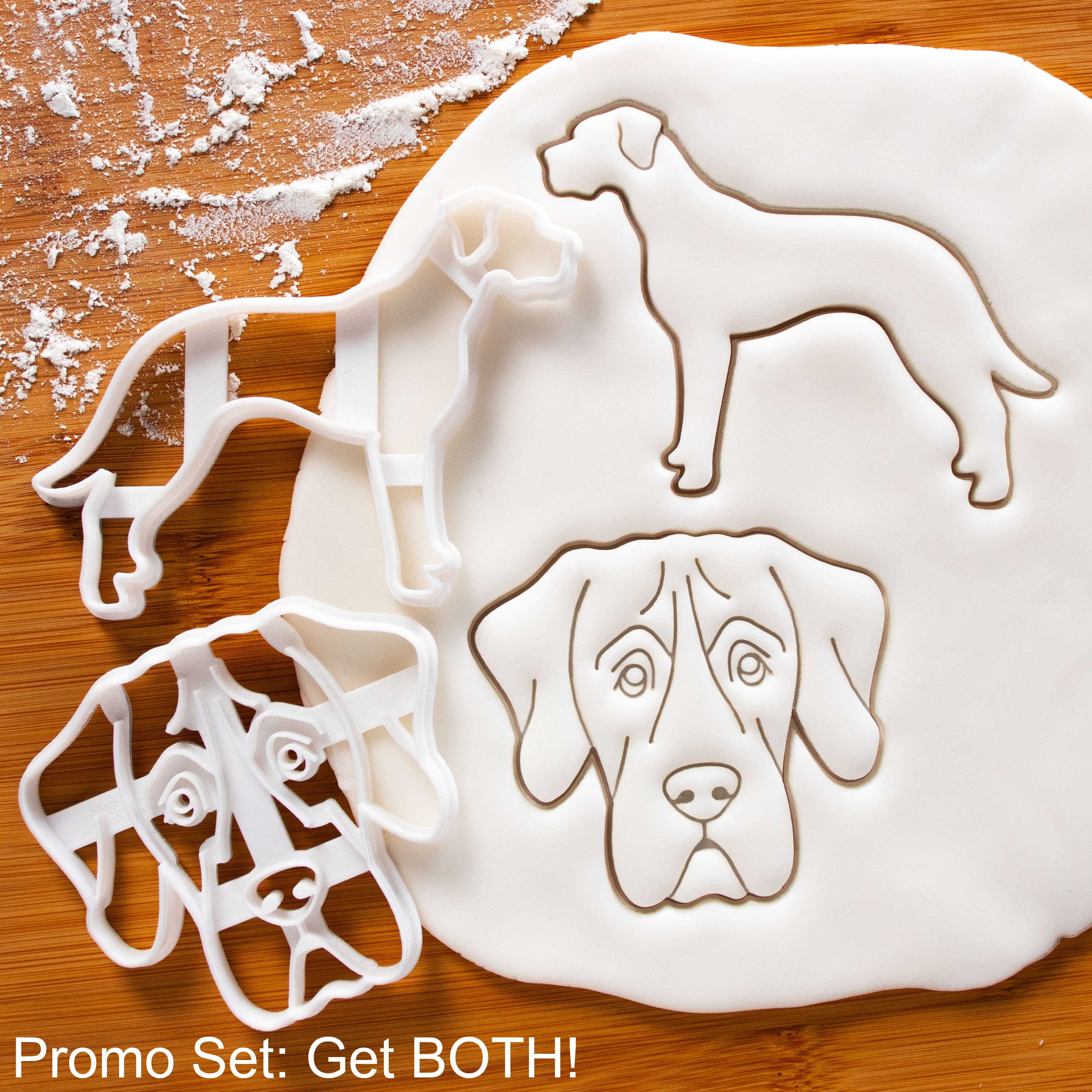 Great Dane Dog Face Cookie Cutter Bake the Apollo of Dogs - Etsy UK