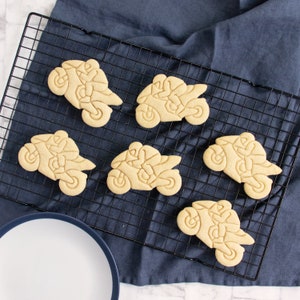 Motorbike Helmet Cookie Cutter - Motorcycle Riders Themed Birthday ...