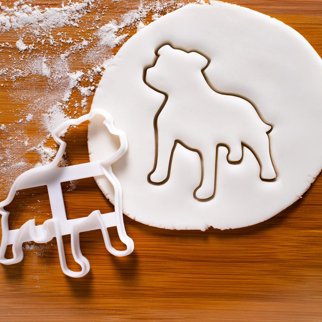 Staffordshire Bull Terrier Cookie Cutter: Staffy Dog Breed - Etsy