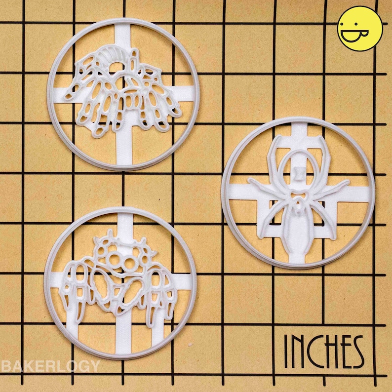 Jumping Spider cookie cutter Bakerlogy biscuit cutters | Etsy