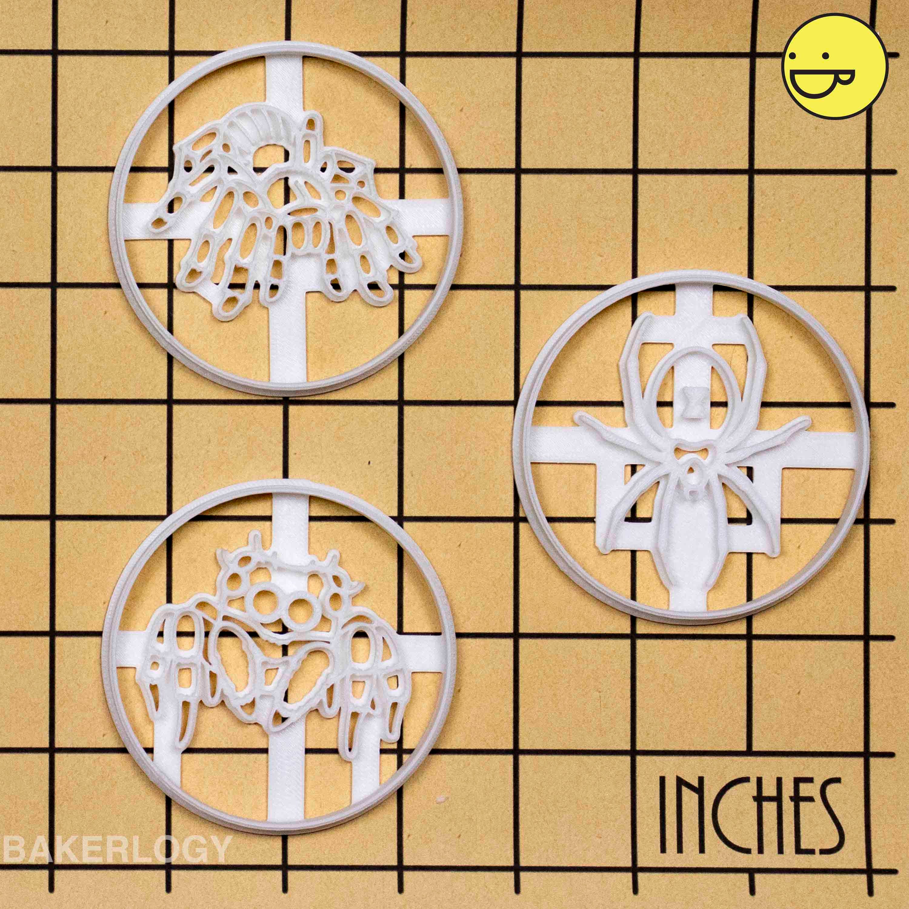 Jumping Spider cookie cutter Bakerlogy biscuit cutters | Etsy