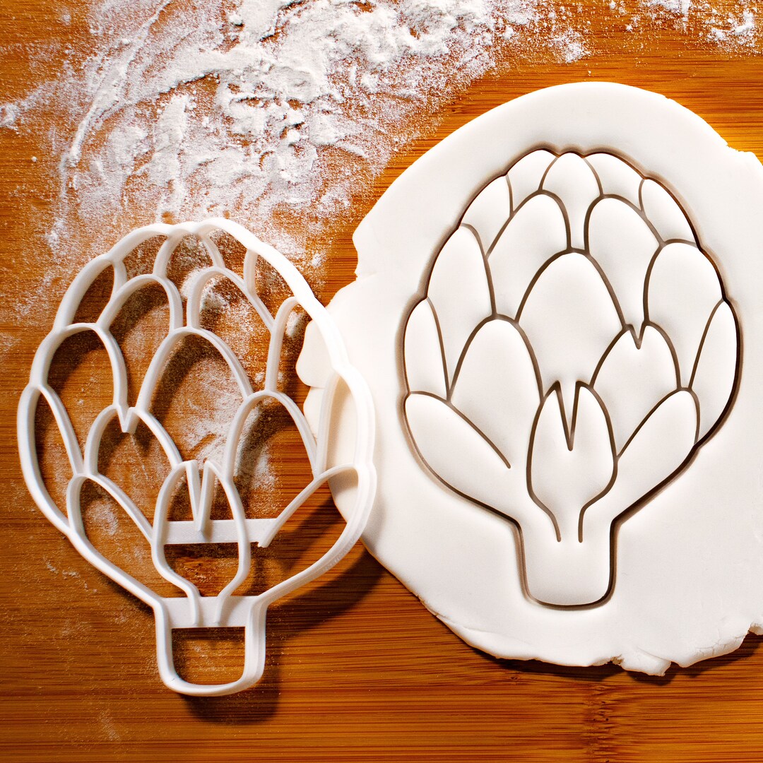 Artichoke Cookie Cutter - Bud of a Thistle, Vegetables Theme - Etsy
