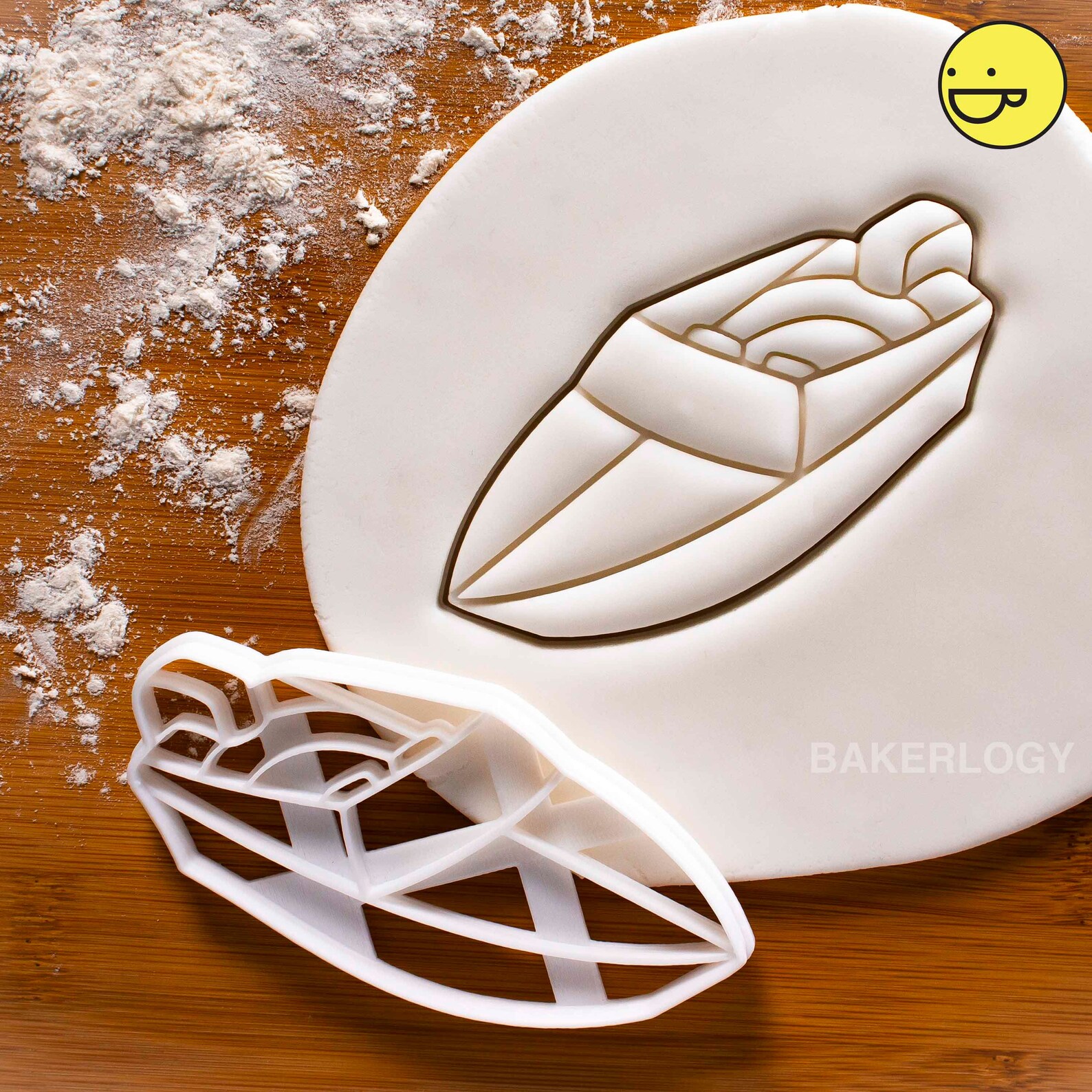 Power Boat Cookie Cutter Bakerlogy Powerboat Speedboat Motor | Etsy