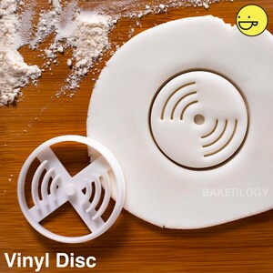 Vinyl Player Cookie Cutter Bakerlogy Biscuit Cutters Record Player ...