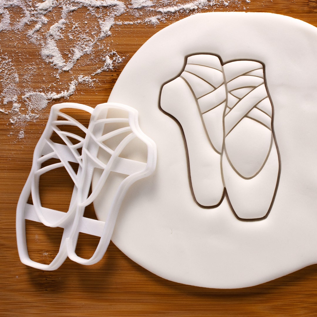 Ballet Shoes Cookie Cutter – Pointe Shoe Shape for Ballerina, Dance ...