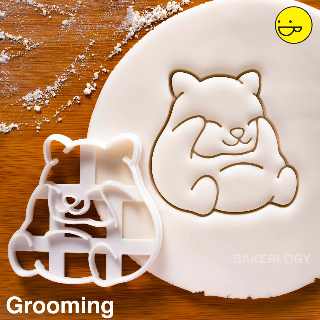 Hamster Grooming Cookie Cutter Bake Cute Animal Themed Birthday Party ...