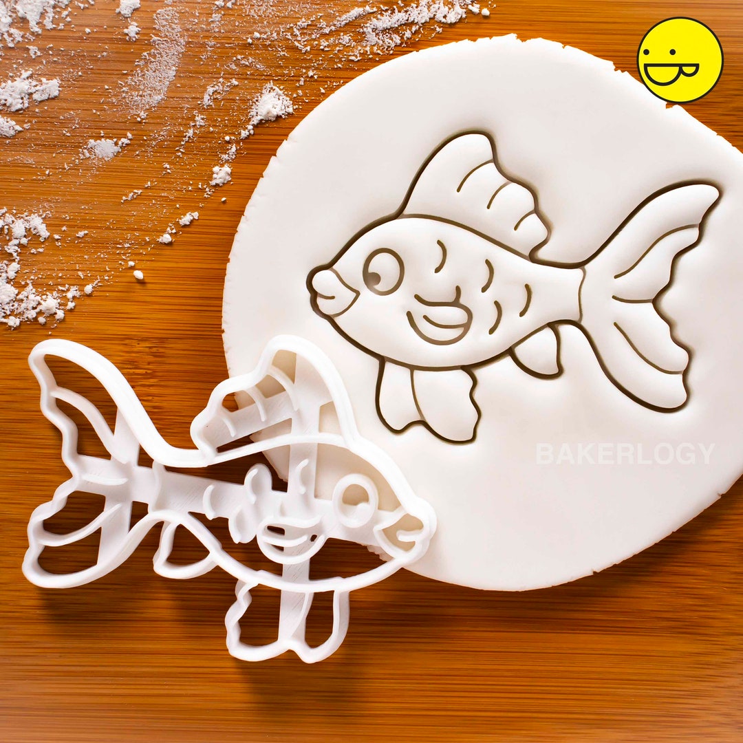 Goldfish Cookie Cutter Cute Aquarium Pets Freshwater Tank Fish Theme ...