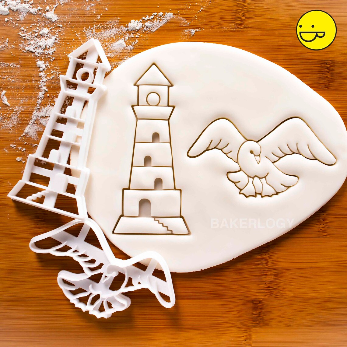 Lighthouse Cookie Cutter Nautical Beach Sea Light House Bon - Etsy UK
