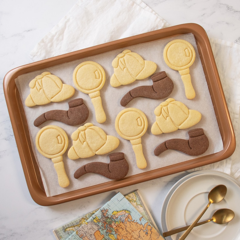 Sherlock Holmes Deerstalker Cookie Cutter – Detective Hat Shape for ...
