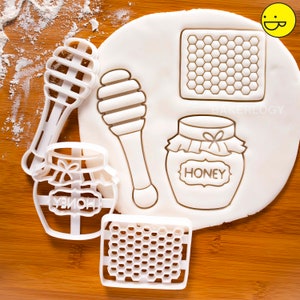 Honey Cut Comb Cookie Cutter Bakerlogy Biscuit Cutters | Etsy