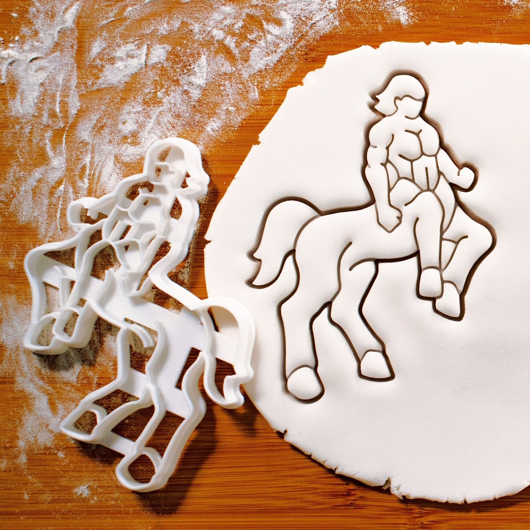 Centaur Cookie Cutter | Human Horse Mythology Biscuit Cutters ...