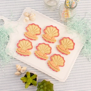 Cute Mermaid Cookie Cutter | Under the Sea Party Themed Biscuit Cutters ...