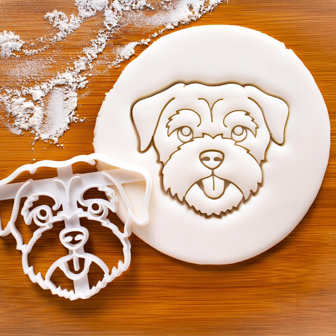 Border Terrier Cookie Cutter (face): Dog Treat Mold - Etsy
